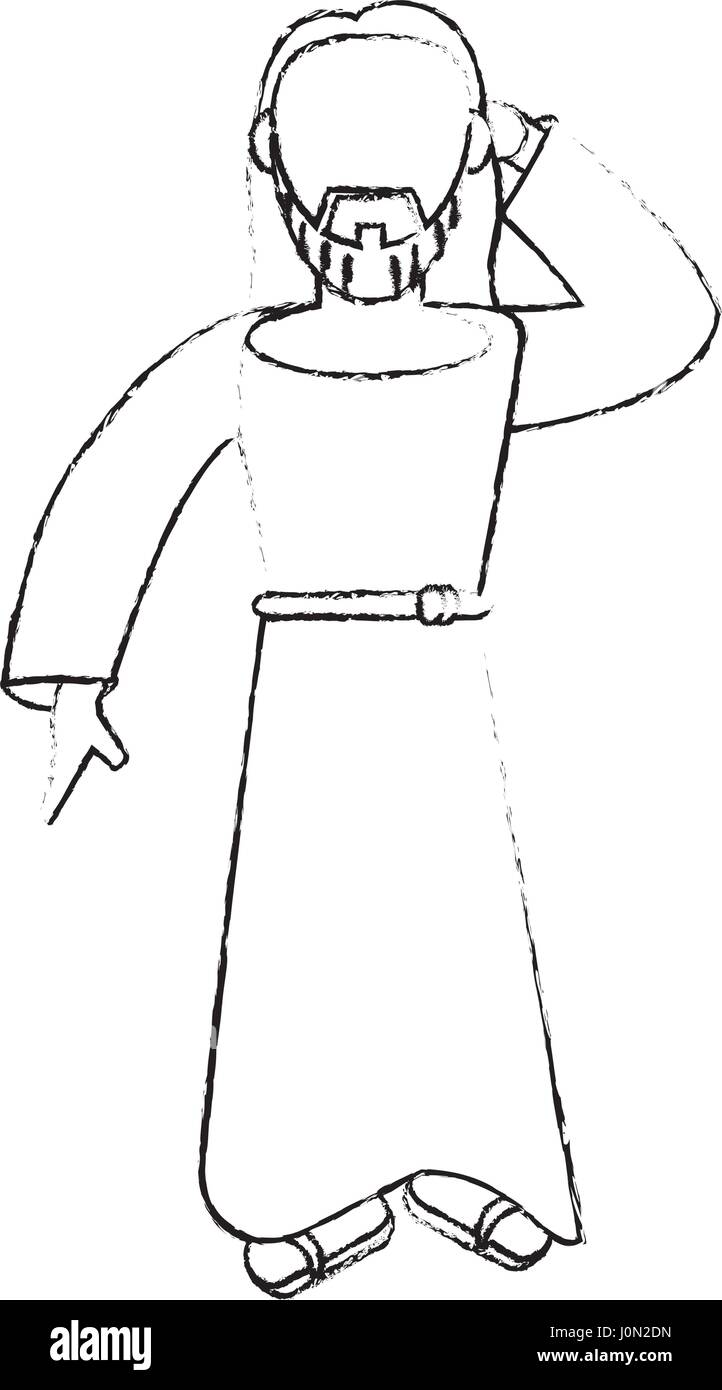 jesus christ devotion sacrifice sketch Stock Vector Image & Art - Alamy