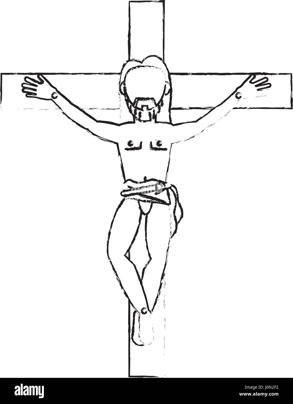 Jesus And Thieves High Resolution Stock Photography and Images - Alamy