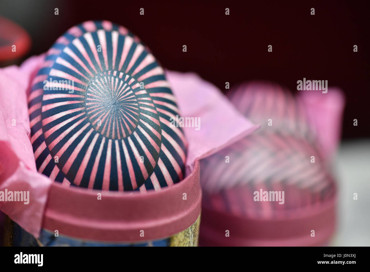 Artfully painted and decorated Easter eggs by artist Gabriella Szutor ...