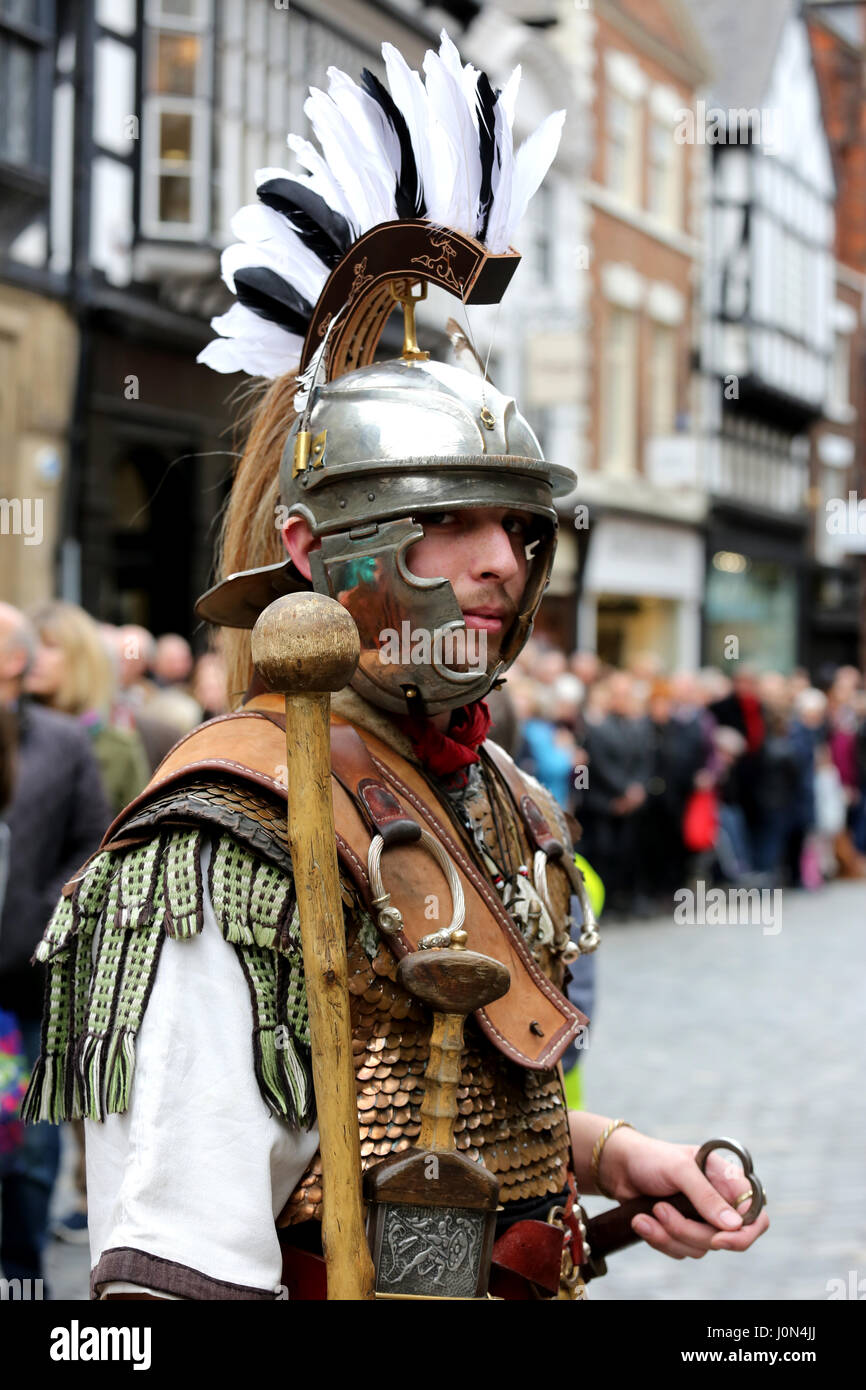 Chester roman soldiers hi-res stock photography and images - Alamy