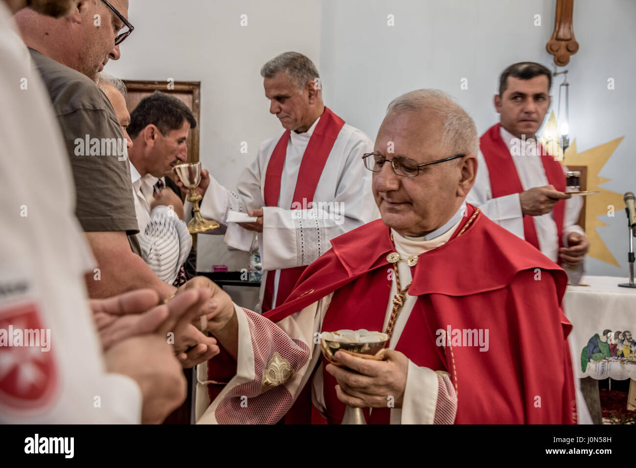 Maundy thursday feet washing ceremony hi-res stock photography and ...