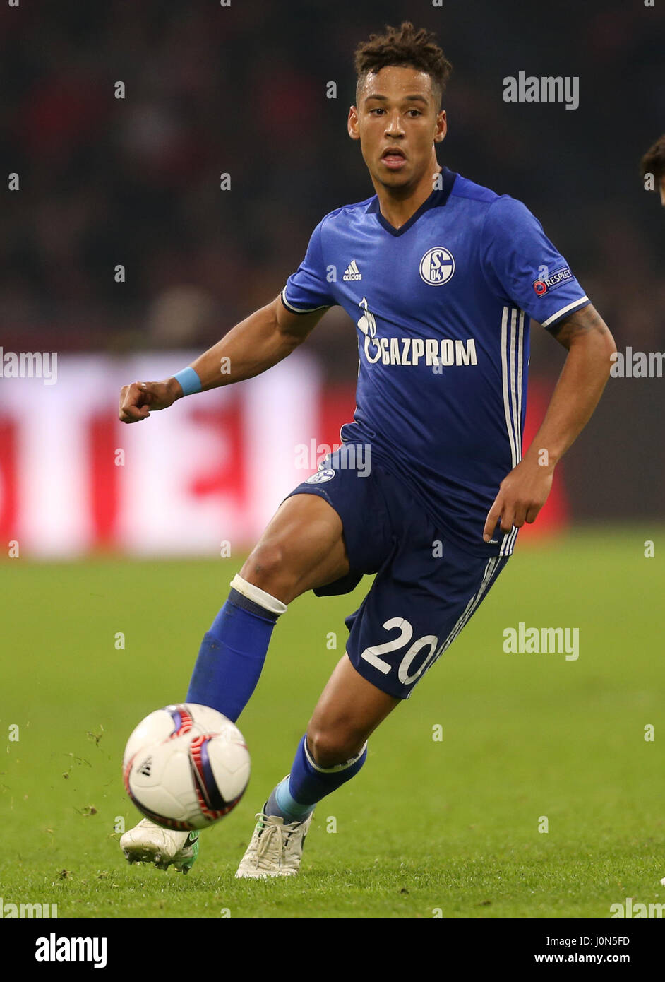 Schalke's Thilo Kehrer in action during the UEFA Europa League first ...