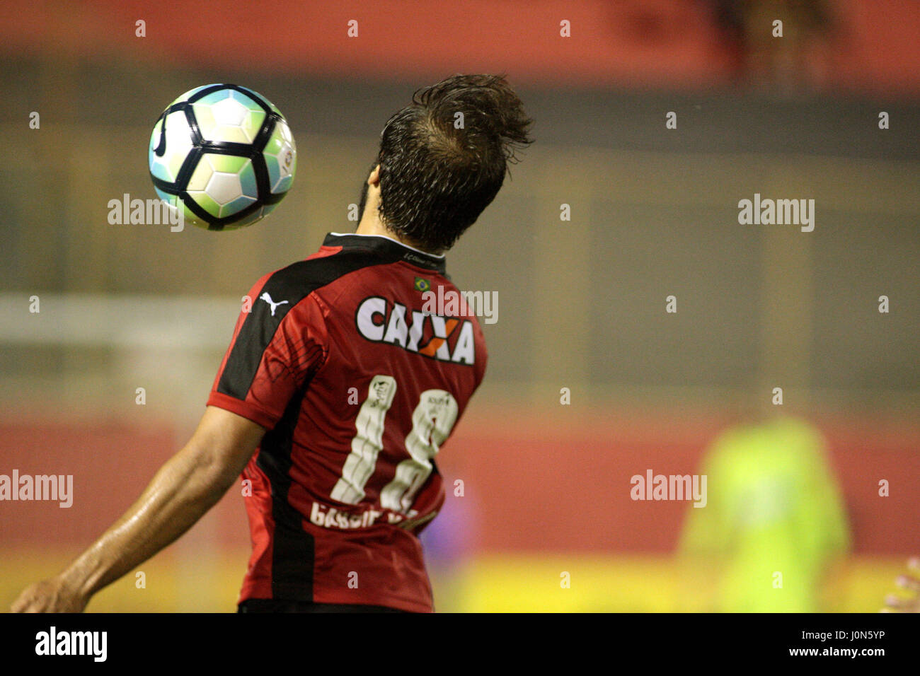 Salvador, Brazil. 13th Apr, 2017. Gabriel Xavier, who plays for ...