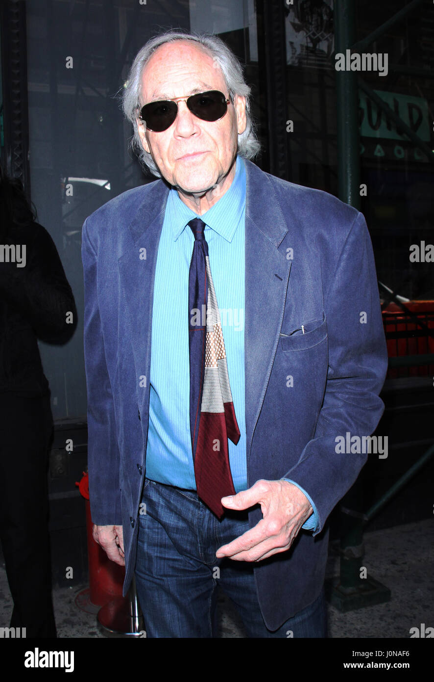 New York, NY, USA. 14th Apr, 2017. Robert Klein seen after an ...