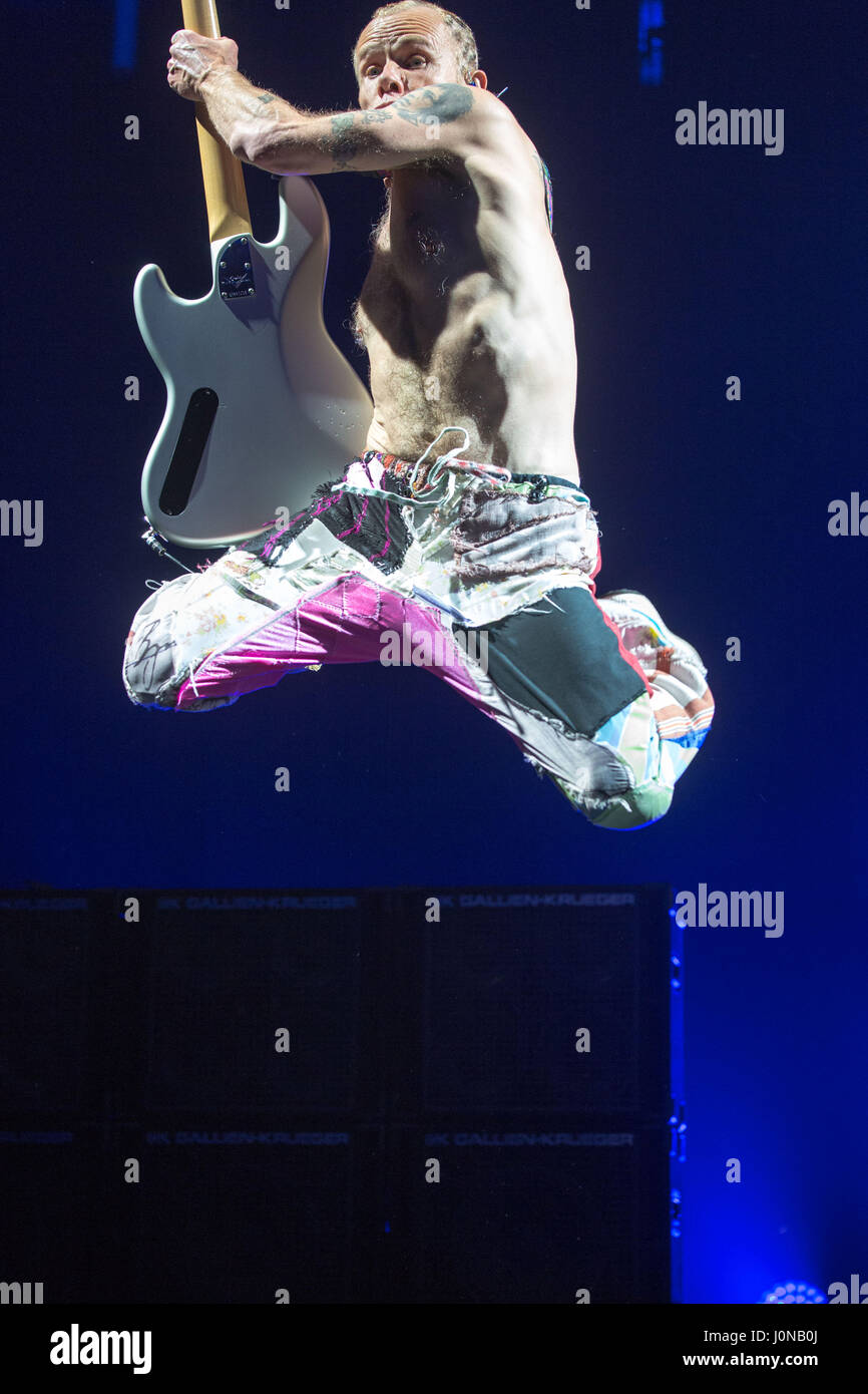 Atlanta, Georgia, USA. 14th Apr, 2017. FLEA (MICHAEL BALZARY) of Red ...