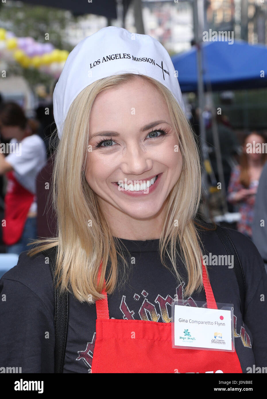 Los Angeles, Ca, USA. 14th Apr, 2017. Gina Comparetto Flynn, At Los ...
