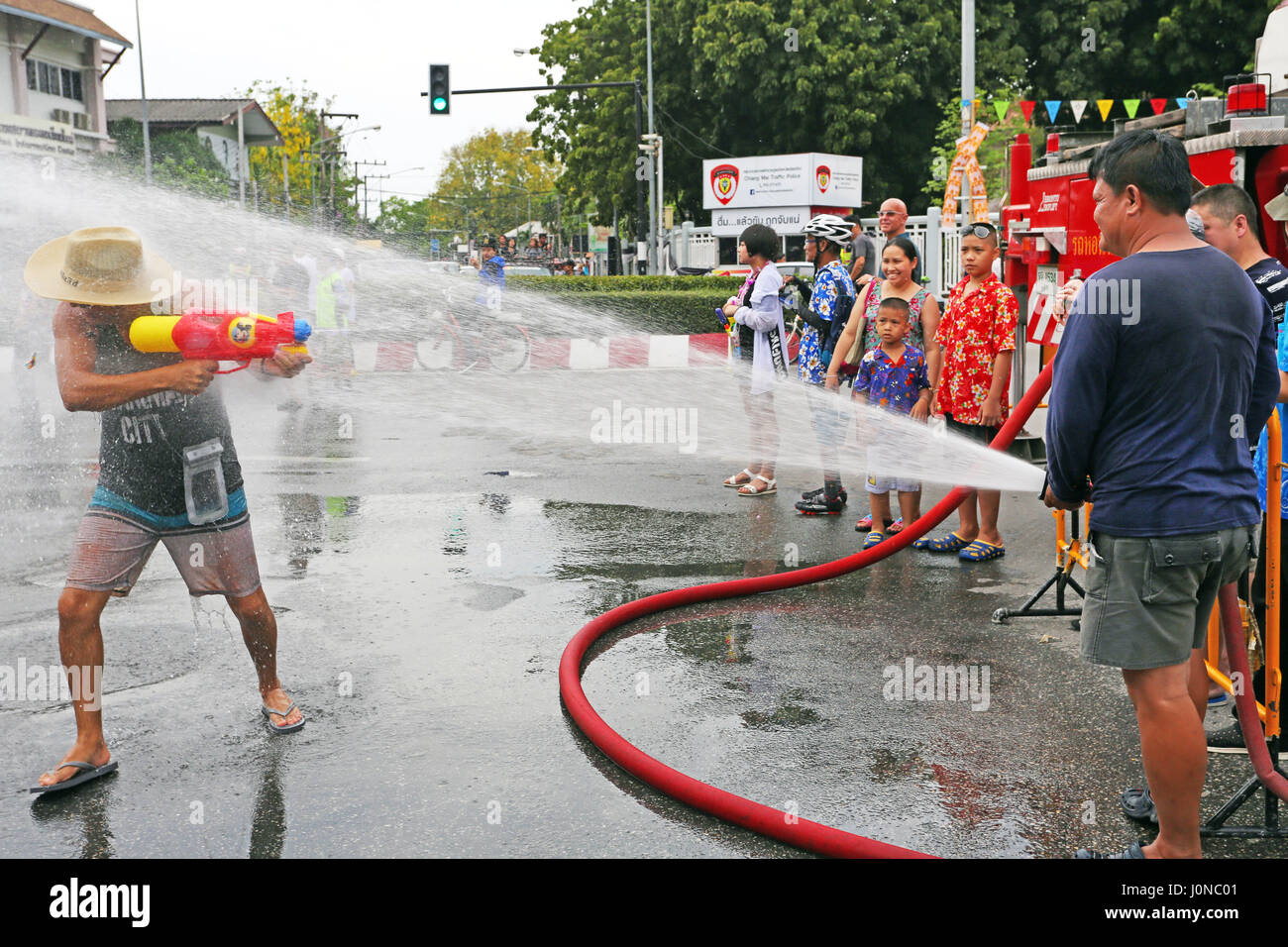 Fire water gun hi-res stock photography and images - Alamy