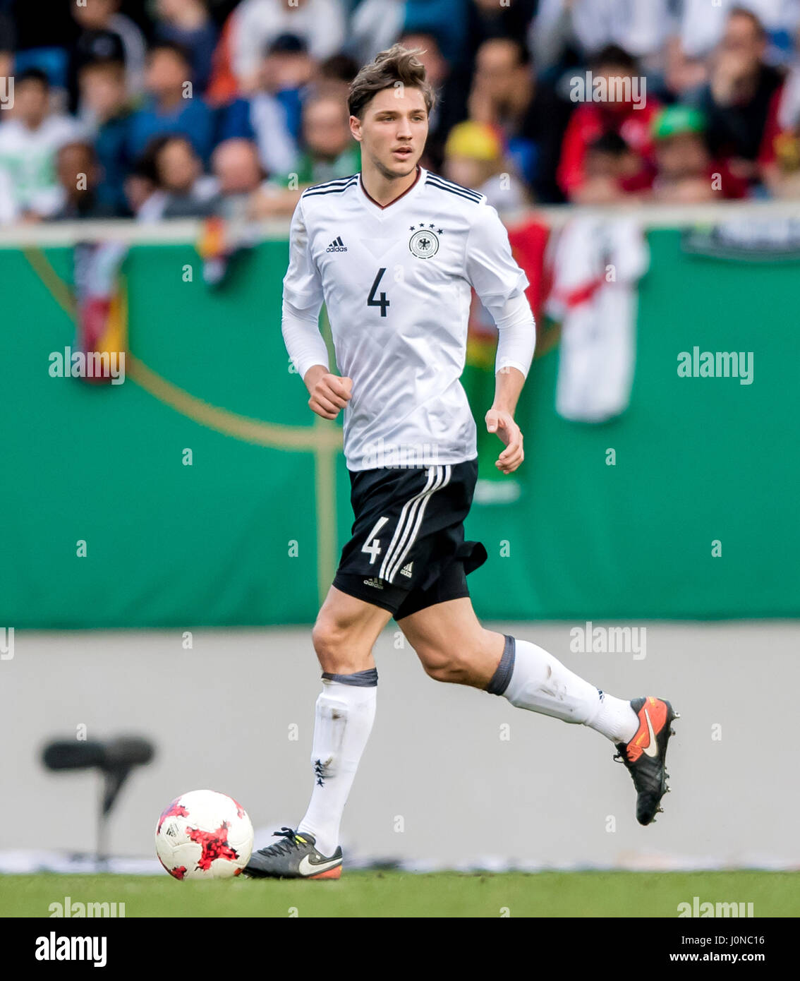 Germany's Niklas Stark in action during the international under-21 (U ...