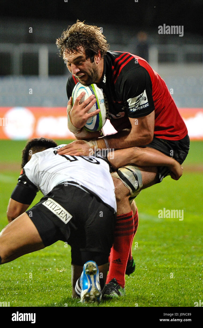 April 14th 2017, AMI Stadium, Christchurch, New Zealand; Super Rugby ...