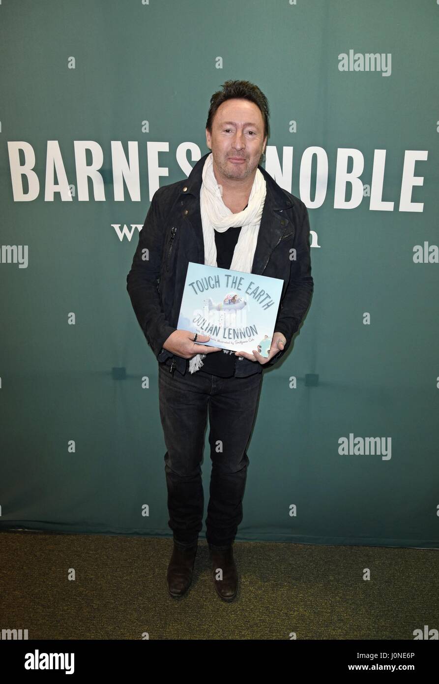 New York, NY, USA. 15th Apr, 2017. Julian Lennon at in-store appearance ...
