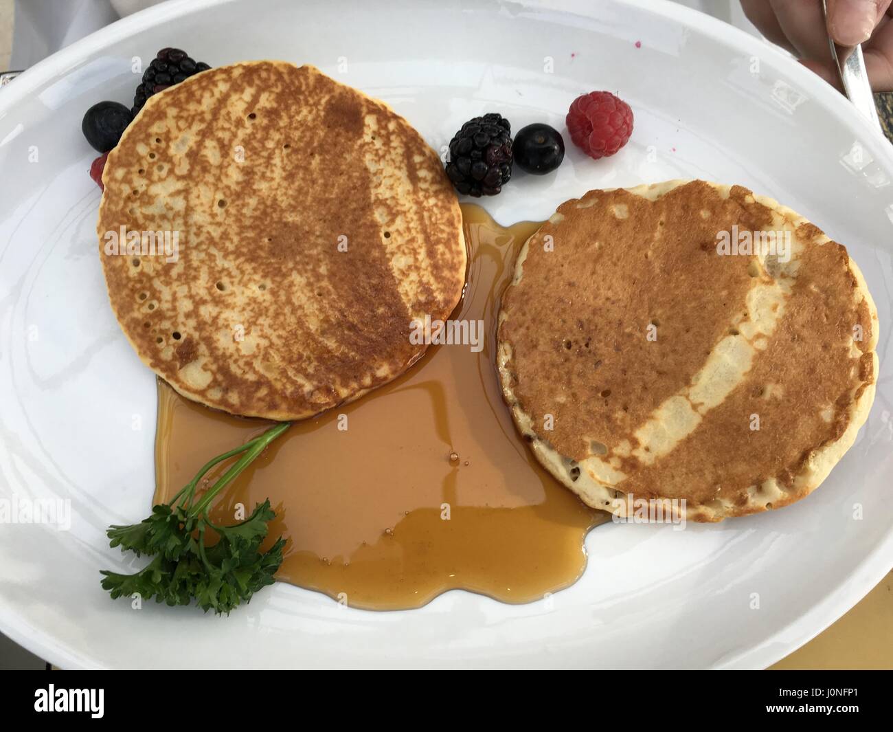 Syrup maple meal restaurant hi-res stock photography and images - Alamy