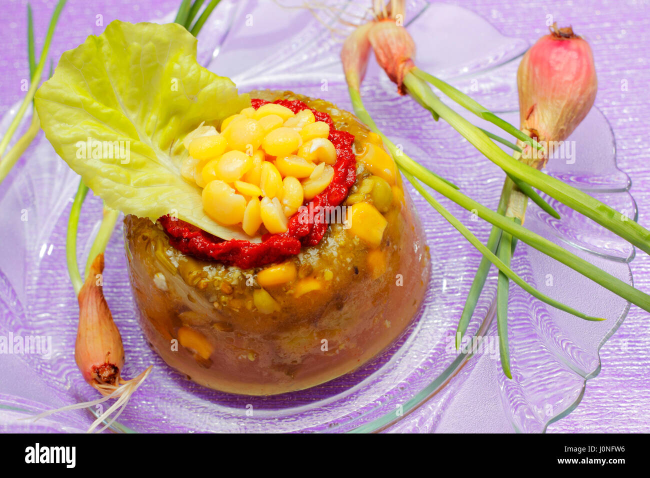 Aspic jellies hi-res stock photography and images - Alamy