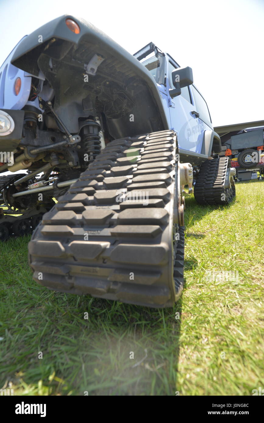 Jeep week at Daytona Beach thousands of jeeps on the beach and on the ...