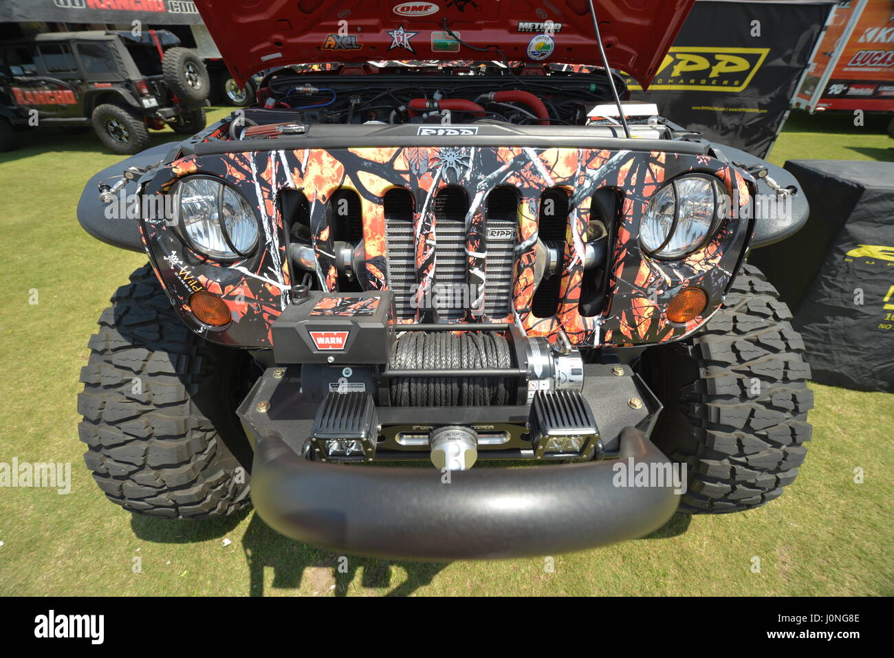 Jeep week at Daytona Beach thousands of jeeps on the beach and on the ...