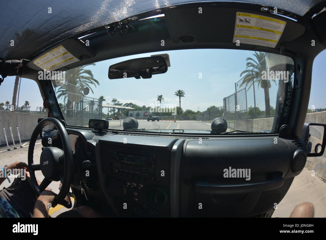 Jeep week at Daytona Beach thousands of jeeps on the beach and on the ...