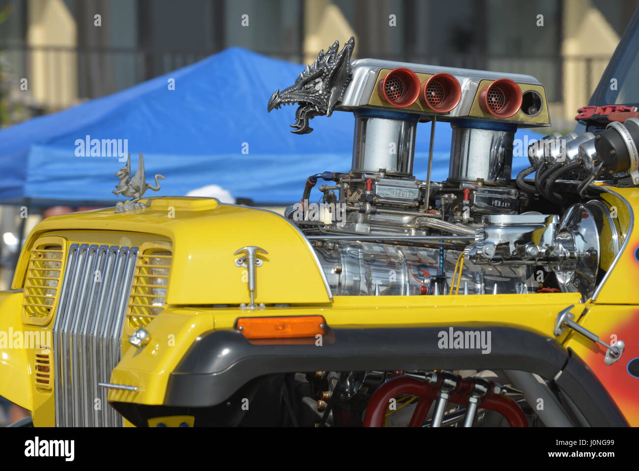 Jeep week at Daytona Beach thousands of jeeps on the beach and on the ...