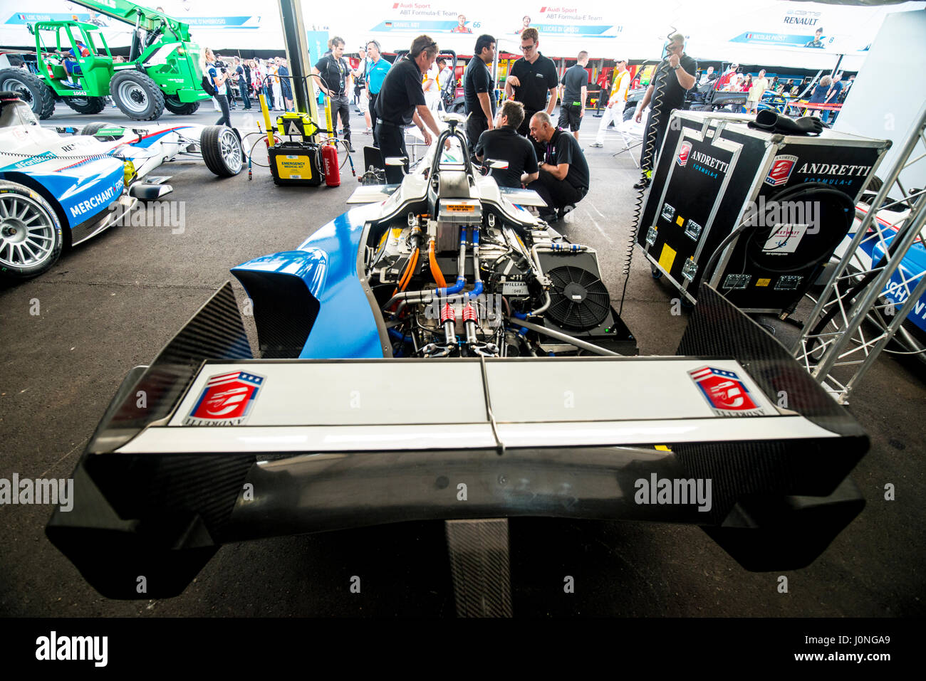 E Formula Racing In Miami Stock Photo - Alamy