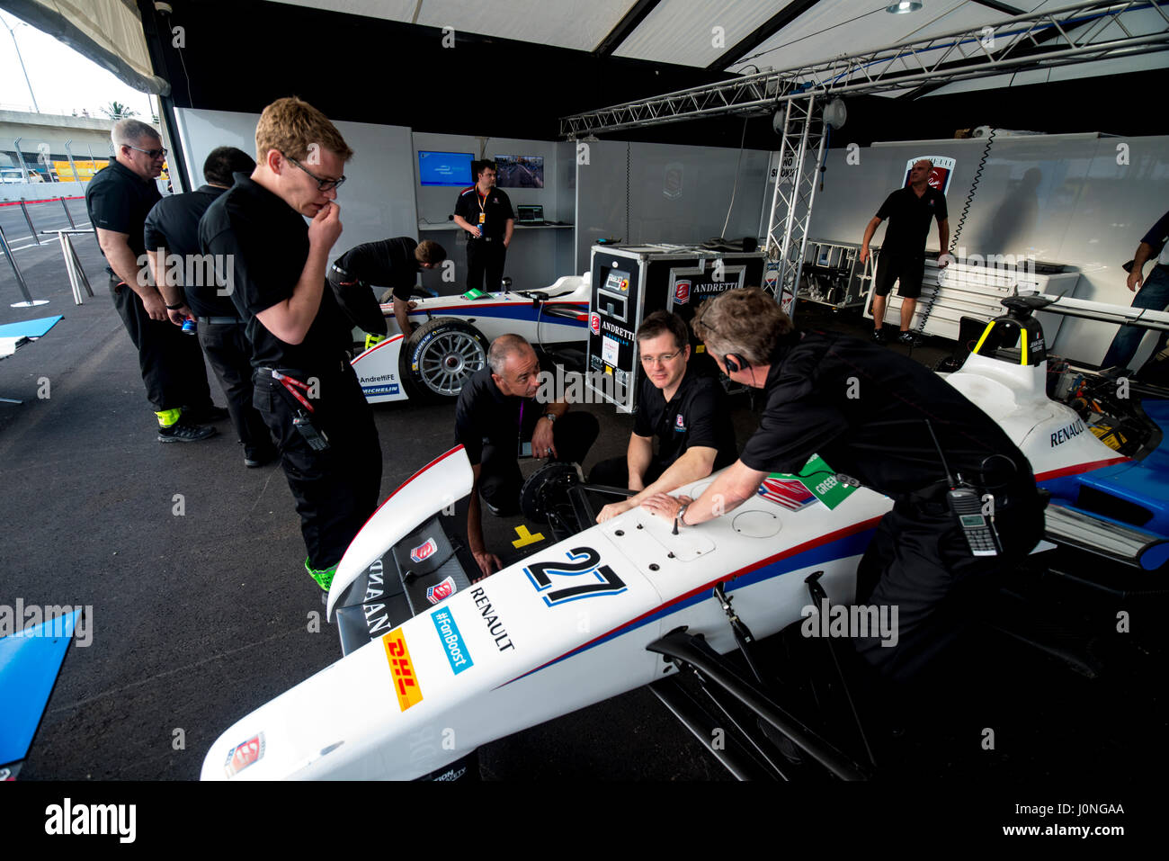 E Formula Racing In Miami Stock Photo - Alamy