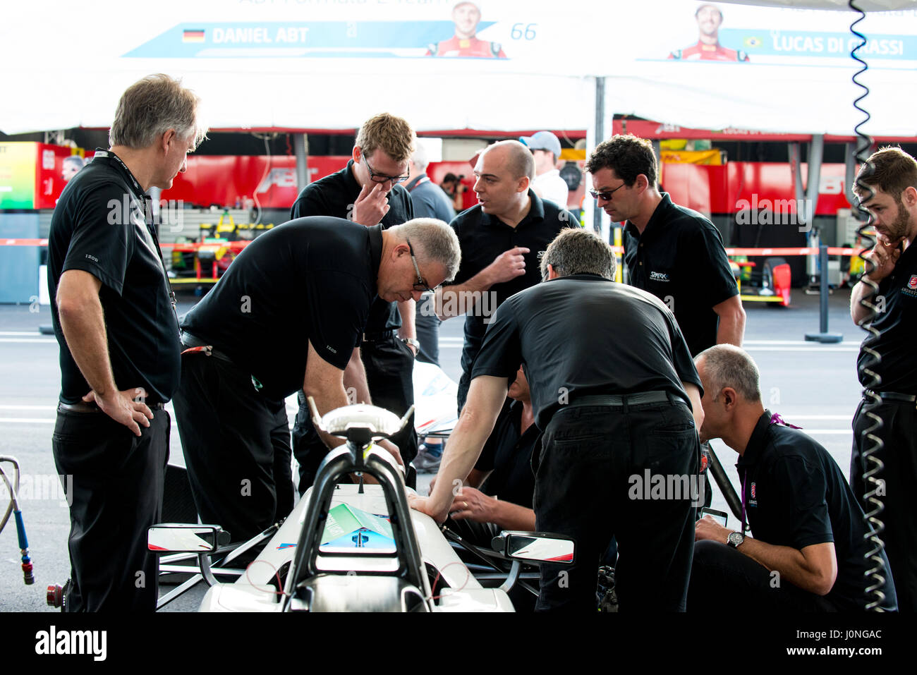E Formula Racing In Miami Stock Photo - Alamy