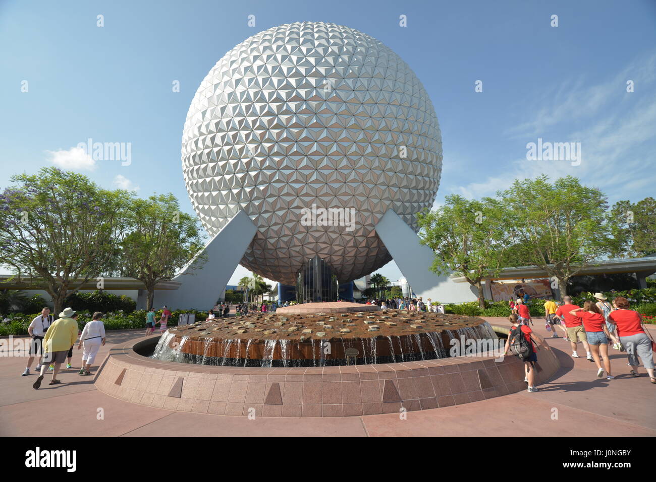 Walt Disney World EPCOT Europe and middle east Stock Photo - Alamy