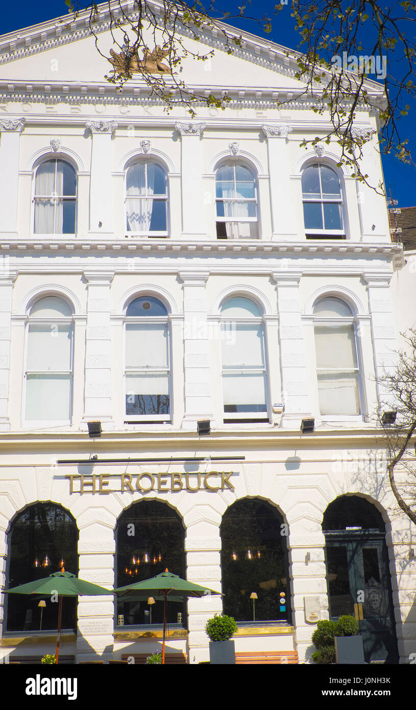 the roebuck hampstead pub,london Stock Photo - Alamy