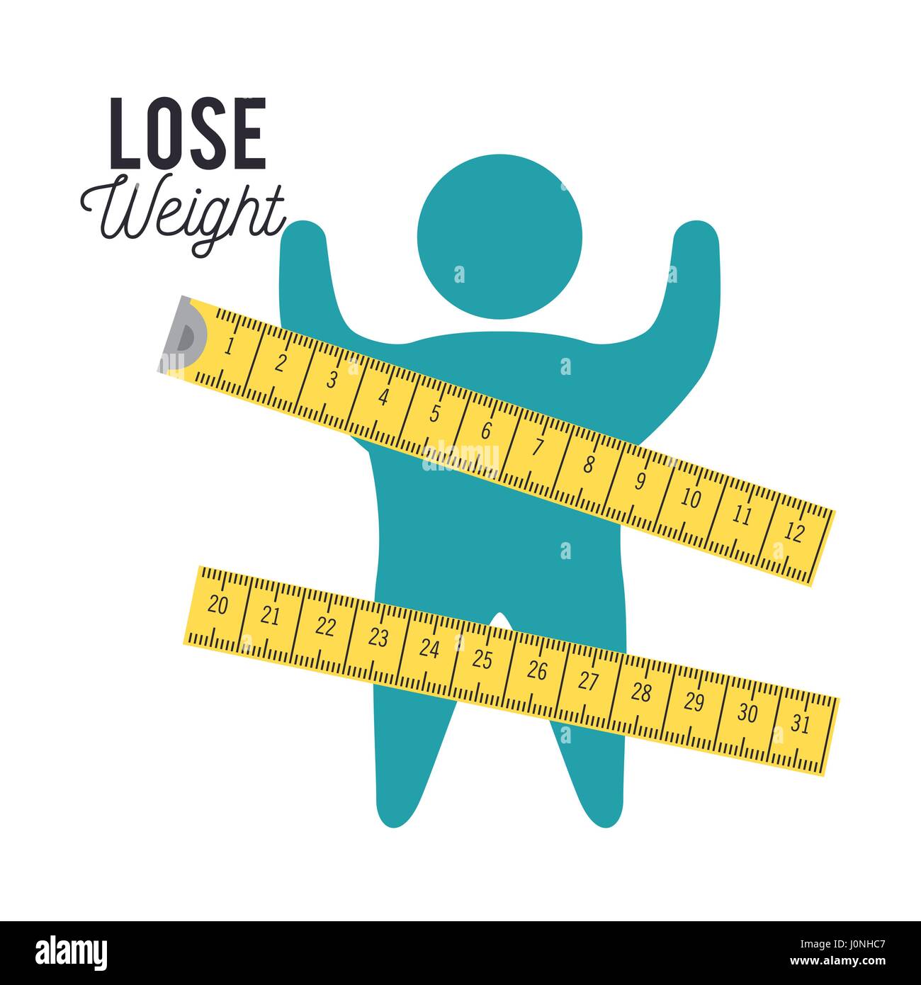 lose weight concept icons Stock Vector Image & Art - Alamy