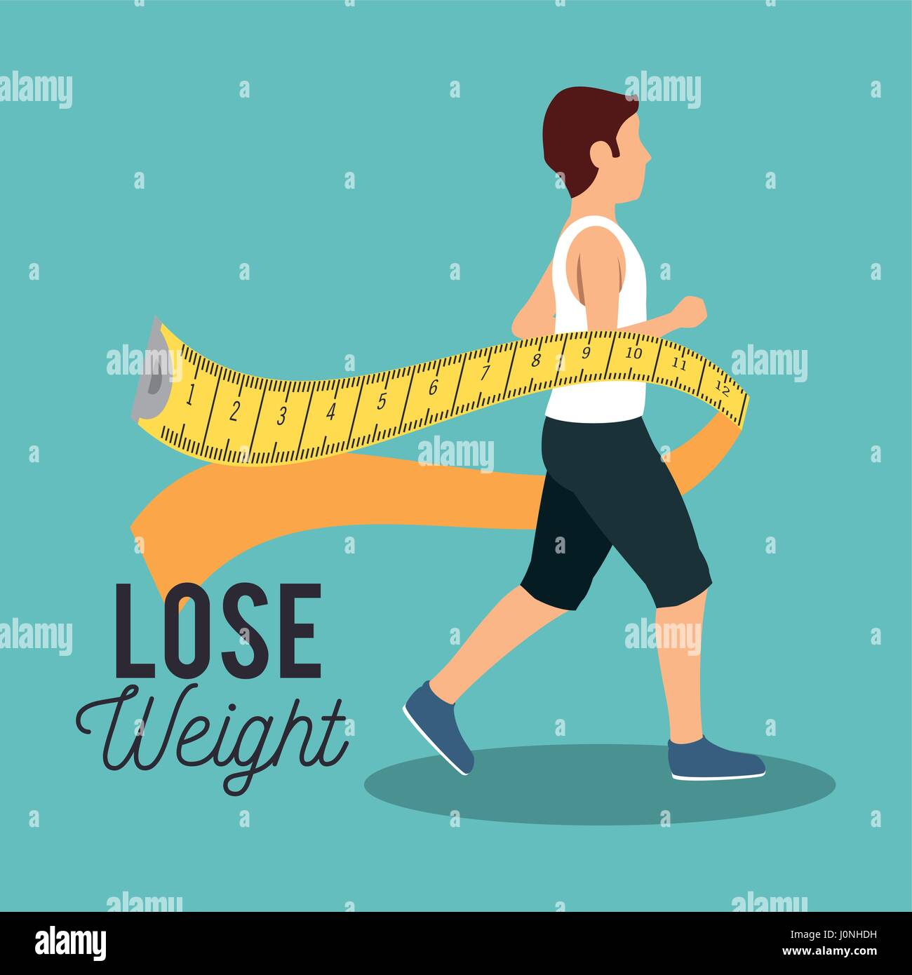 lose weight concept icons Stock Vector Image & Art - Alamy