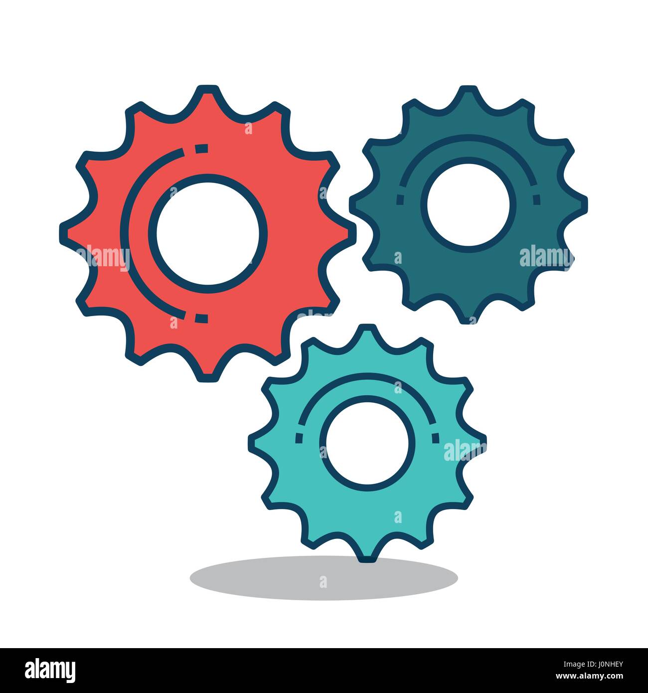 gear settings setup icon Stock Vector Image & Art - Alamy
