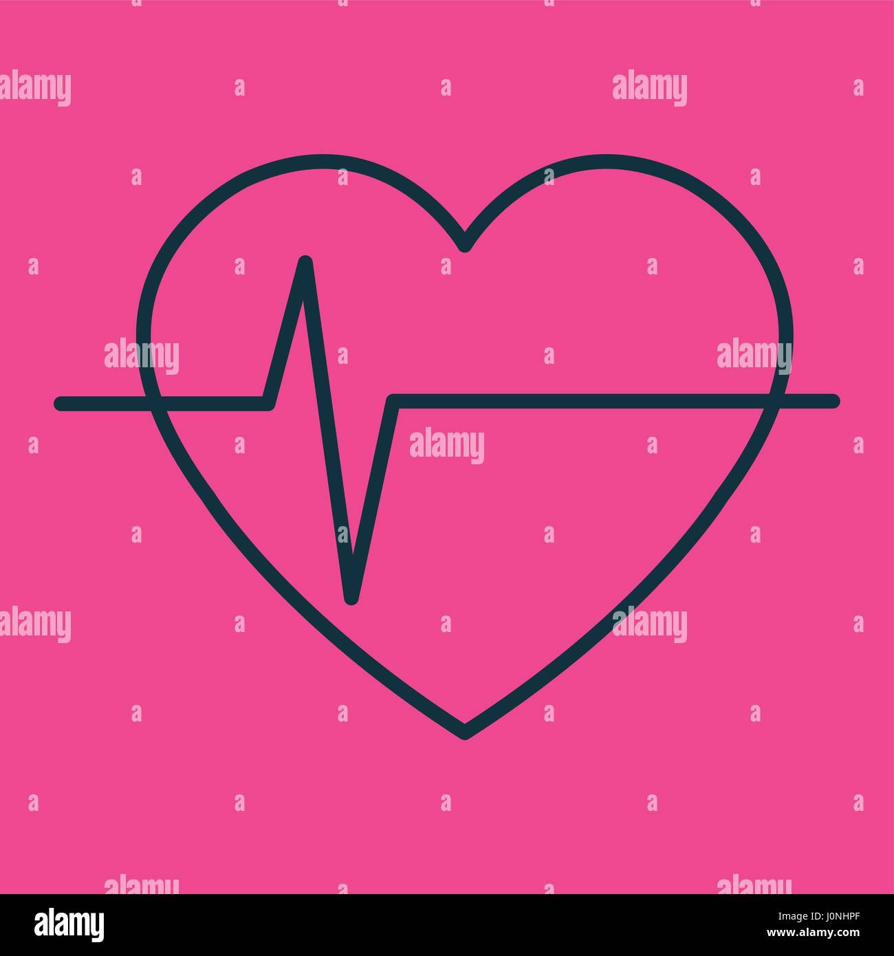 Heart rate training Stock Vector Images - Alamy