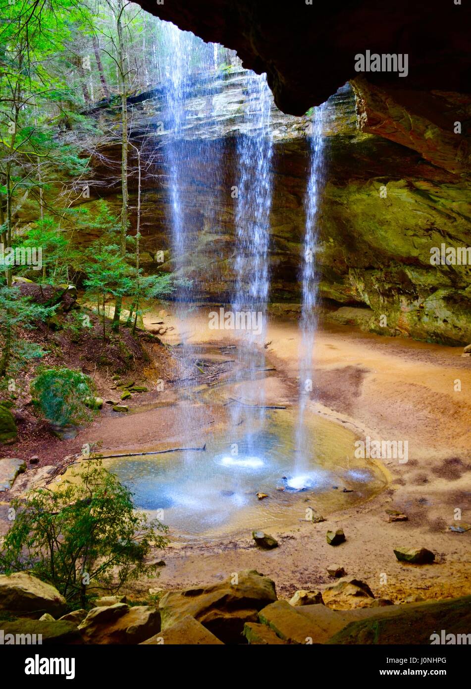 Nature pictures from beautiful Hocking Hills, Ohio Stock Photo - Alamy