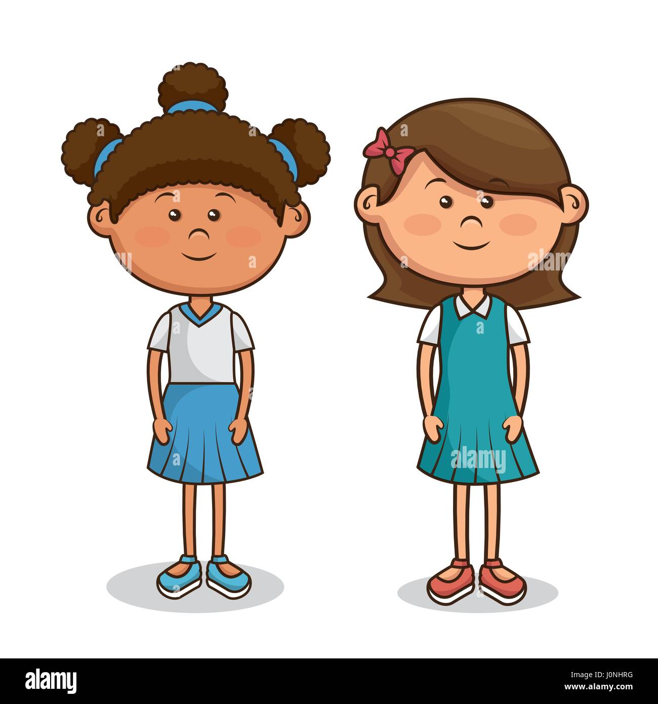 cute little kids character Stock Vector Image & Art - Alamy