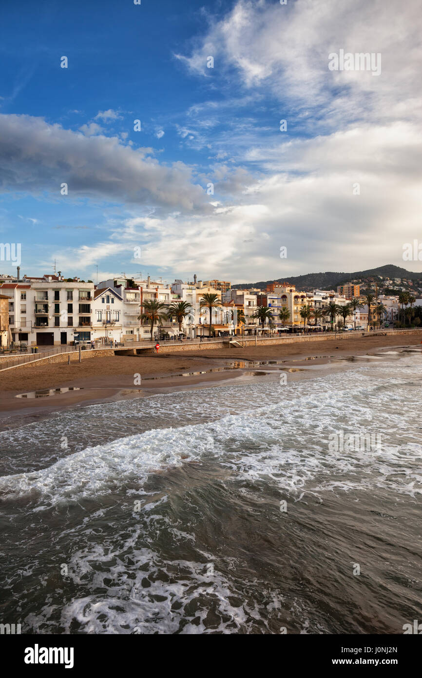Sitges beach hi-res stock photography and images - Alamy