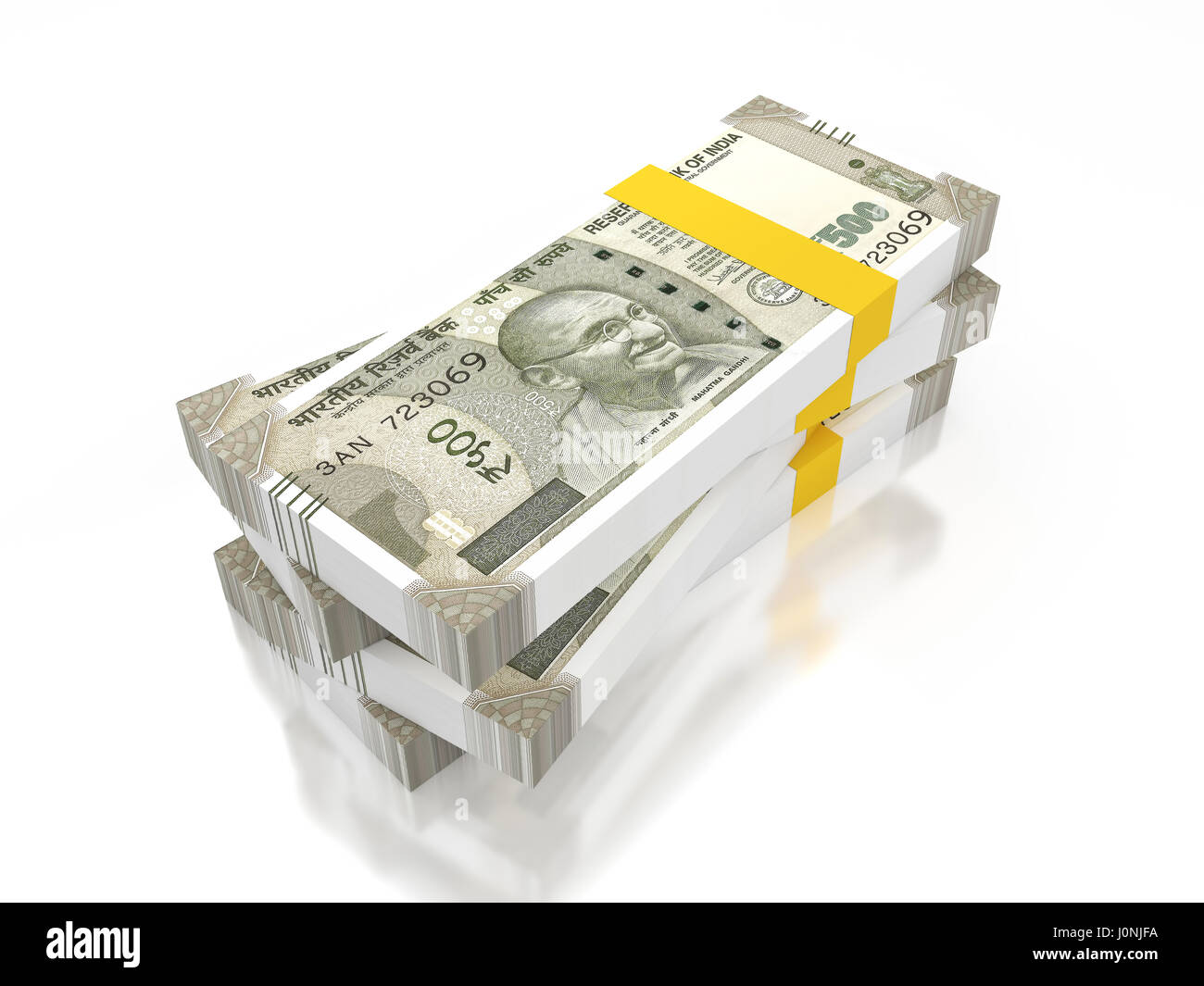 New Indian Currency - 3D Rendered Image Stock Photo - Alamy