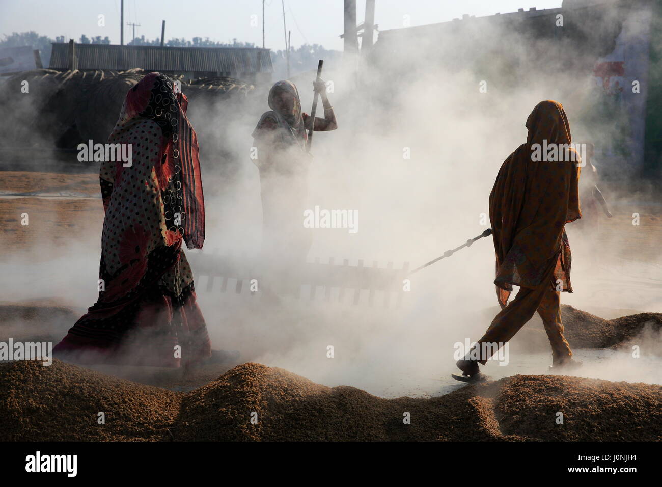 Rice mill worker hi-res stock photography and images - Alamy