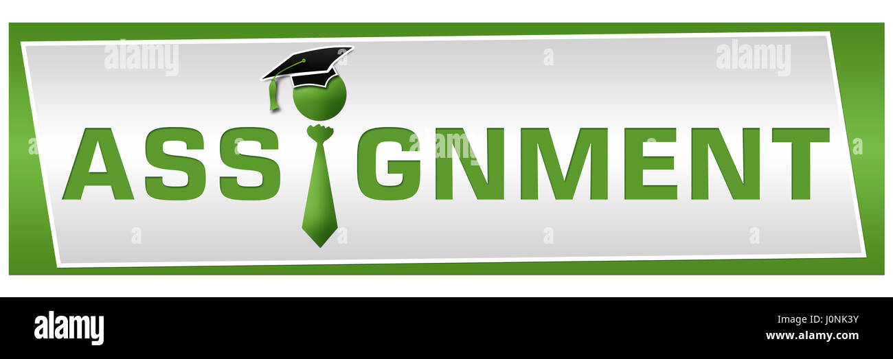 Assignment Human Icon Horizontal Green Stock Photo - Alamy