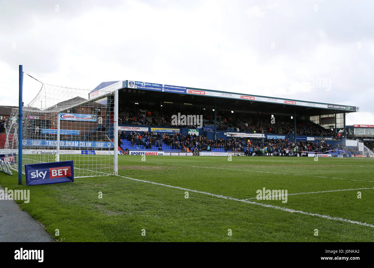 A general view of the pitch before the Sky Bet Championship match at ...