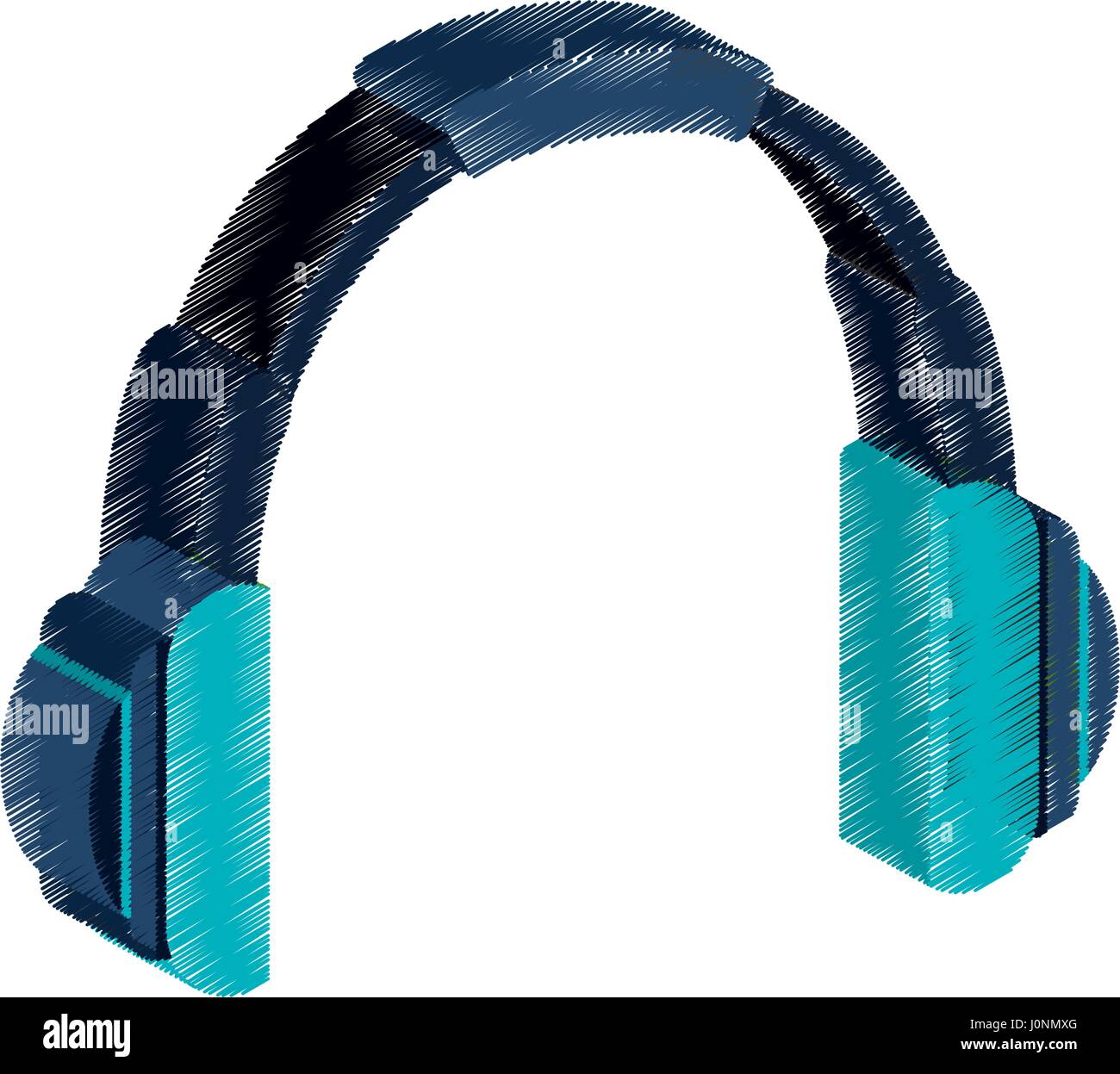 headset music isolated icon Stock Vector Image & Art - Alamy