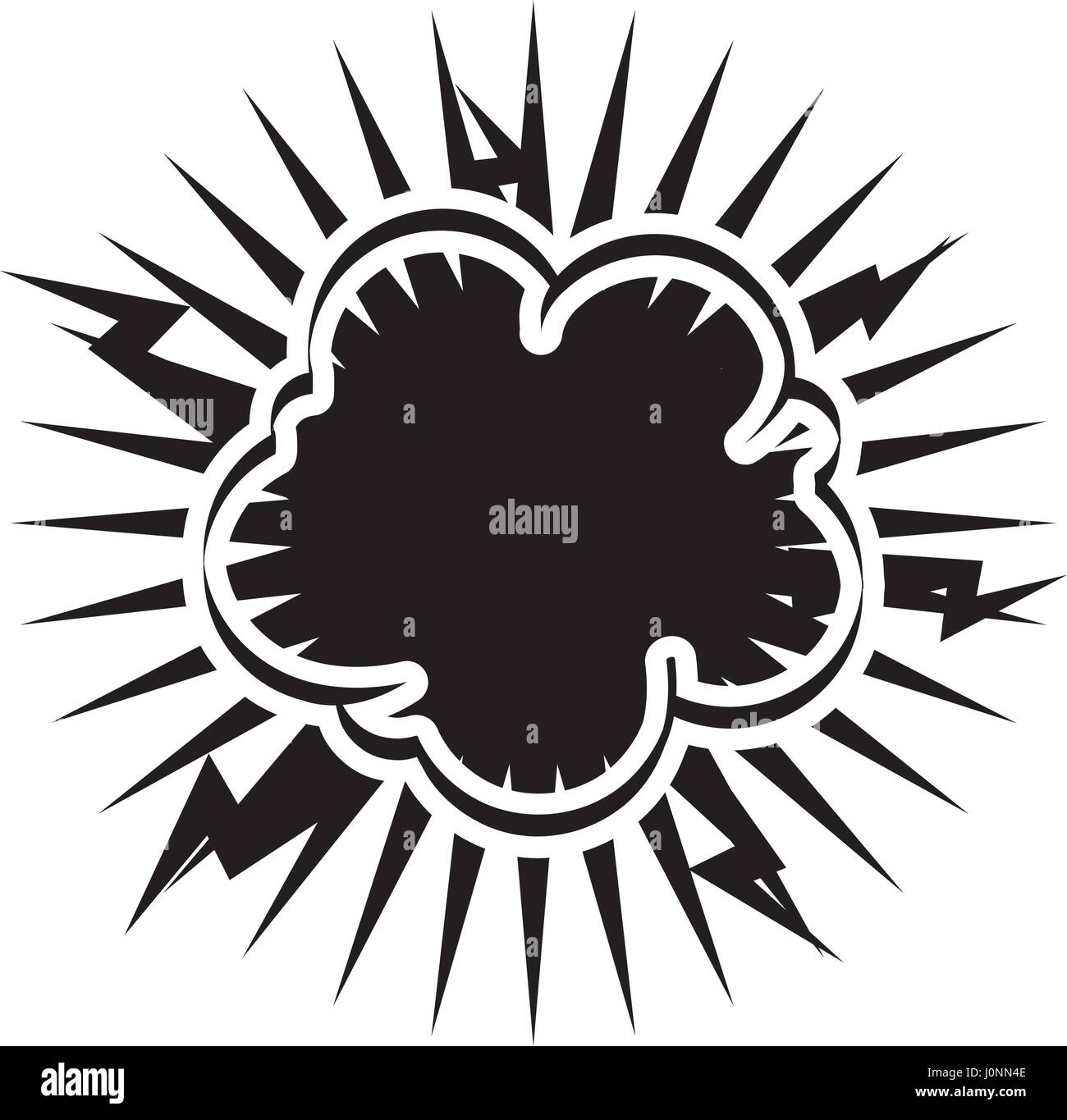 comic explosion isolated icon Stock Vector Image & Art - Alamy