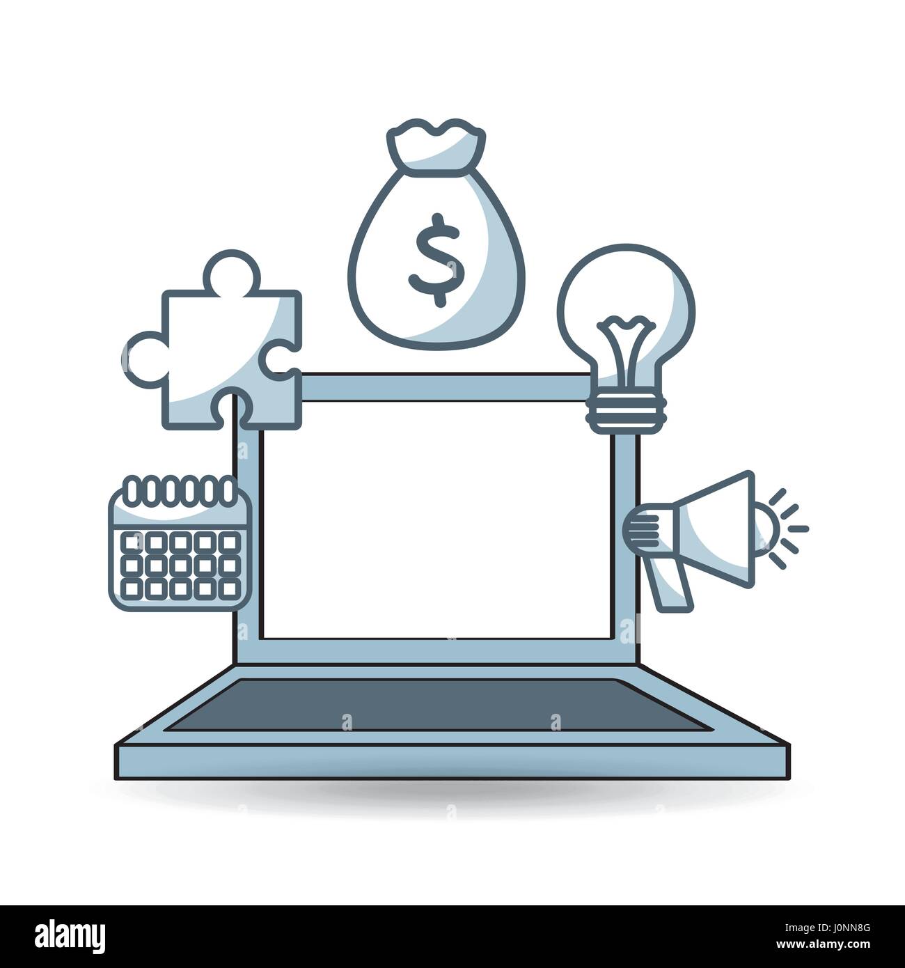 Infographic social media symbols Stock Vector Images - Alamy