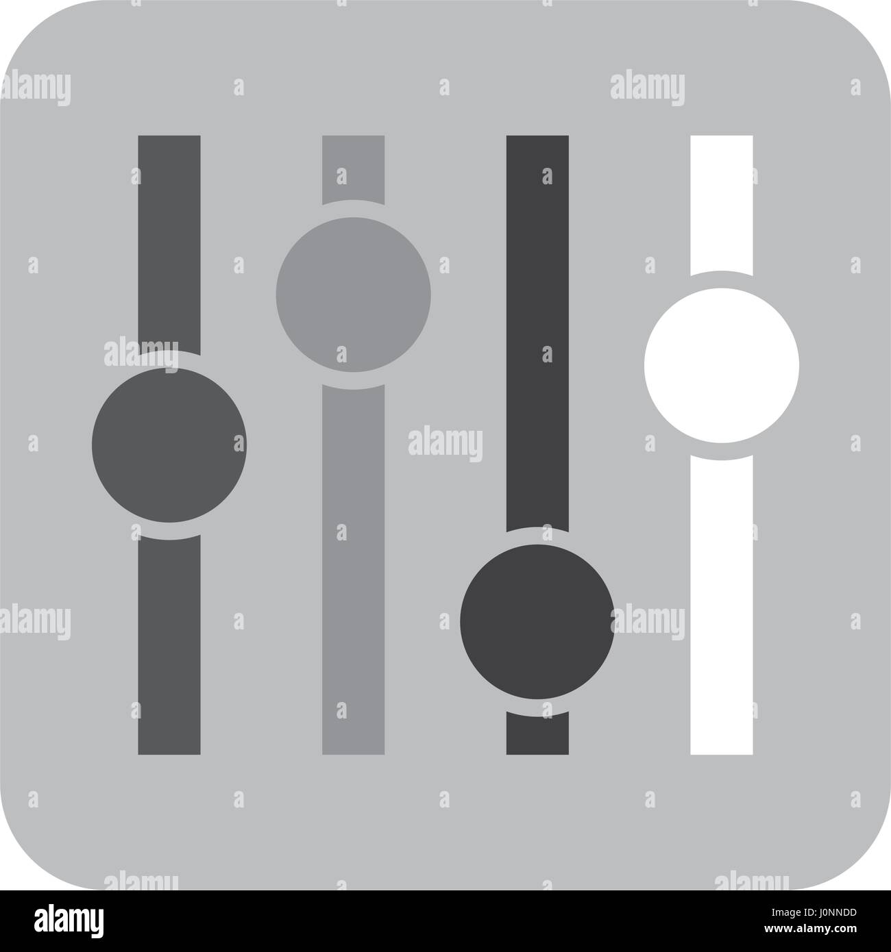 audio control panel icon Stock Vector Image & Art - Alamy