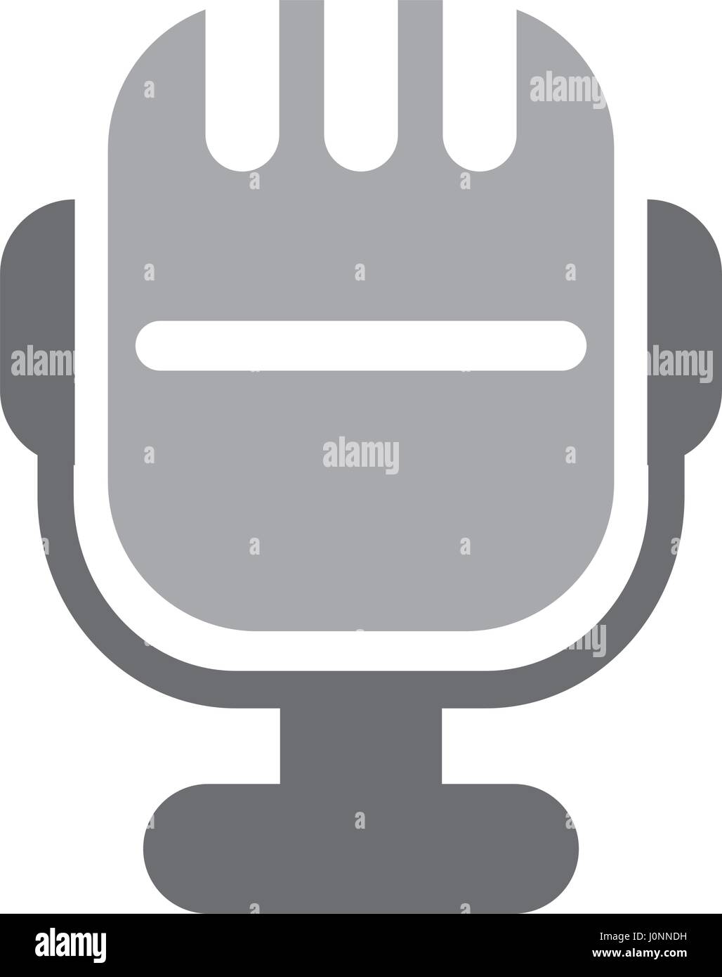microphone sound isolated icon Stock Vector Image & Art - Alamy
