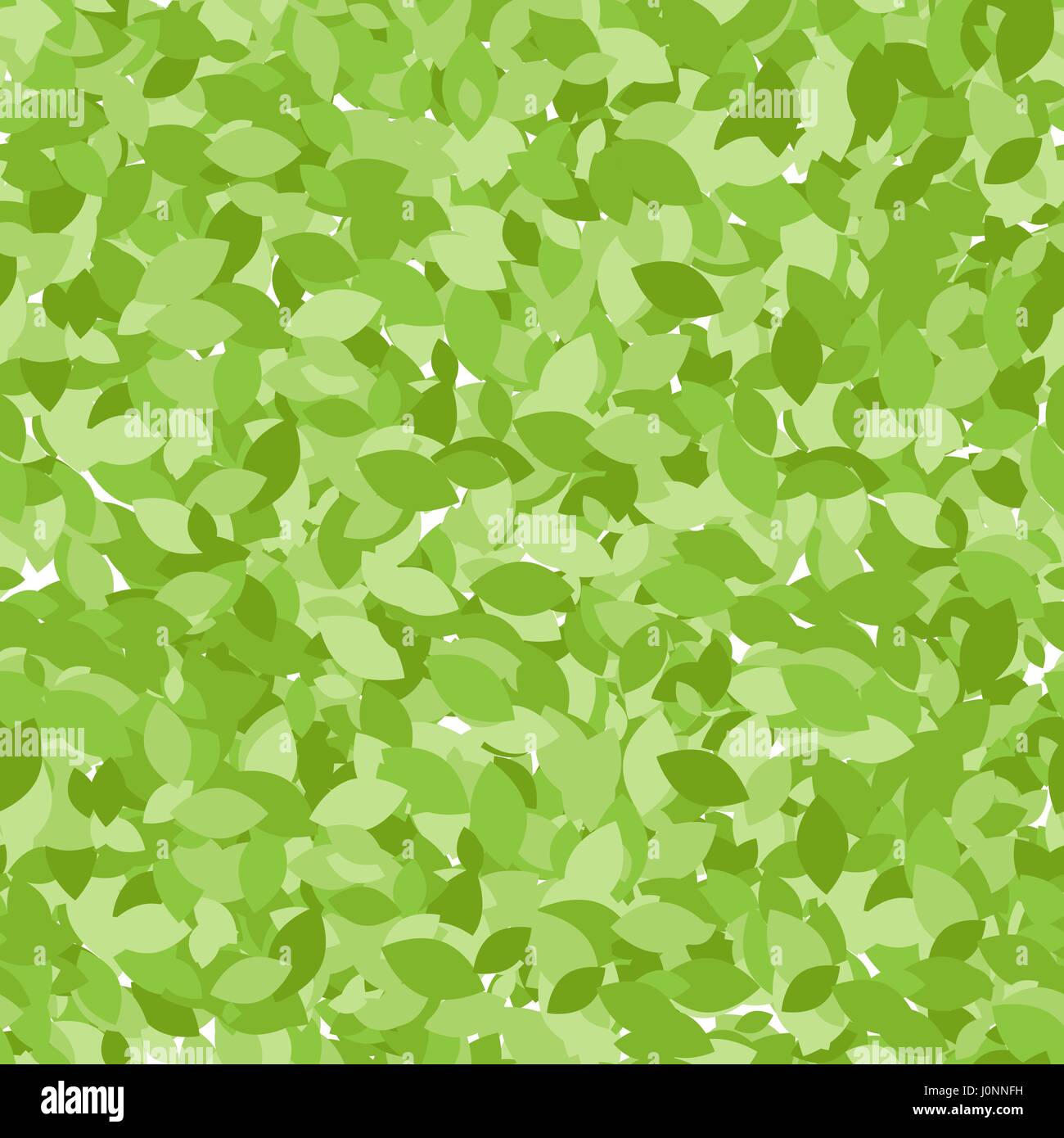 Folliage summer seamless pattern, endless leaves background Stock ...