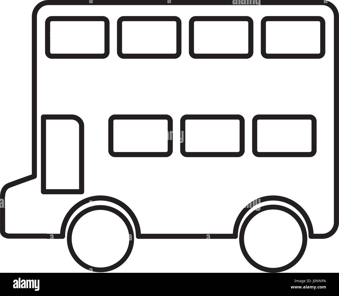 london bus isolated icon Stock Vector Image & Art - Alamy