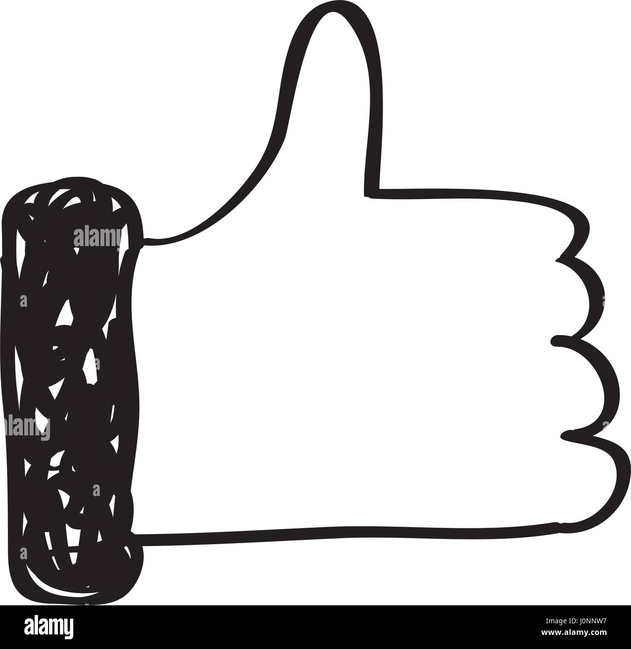 hand human like symbol Stock Vector Image & Art - Alamy