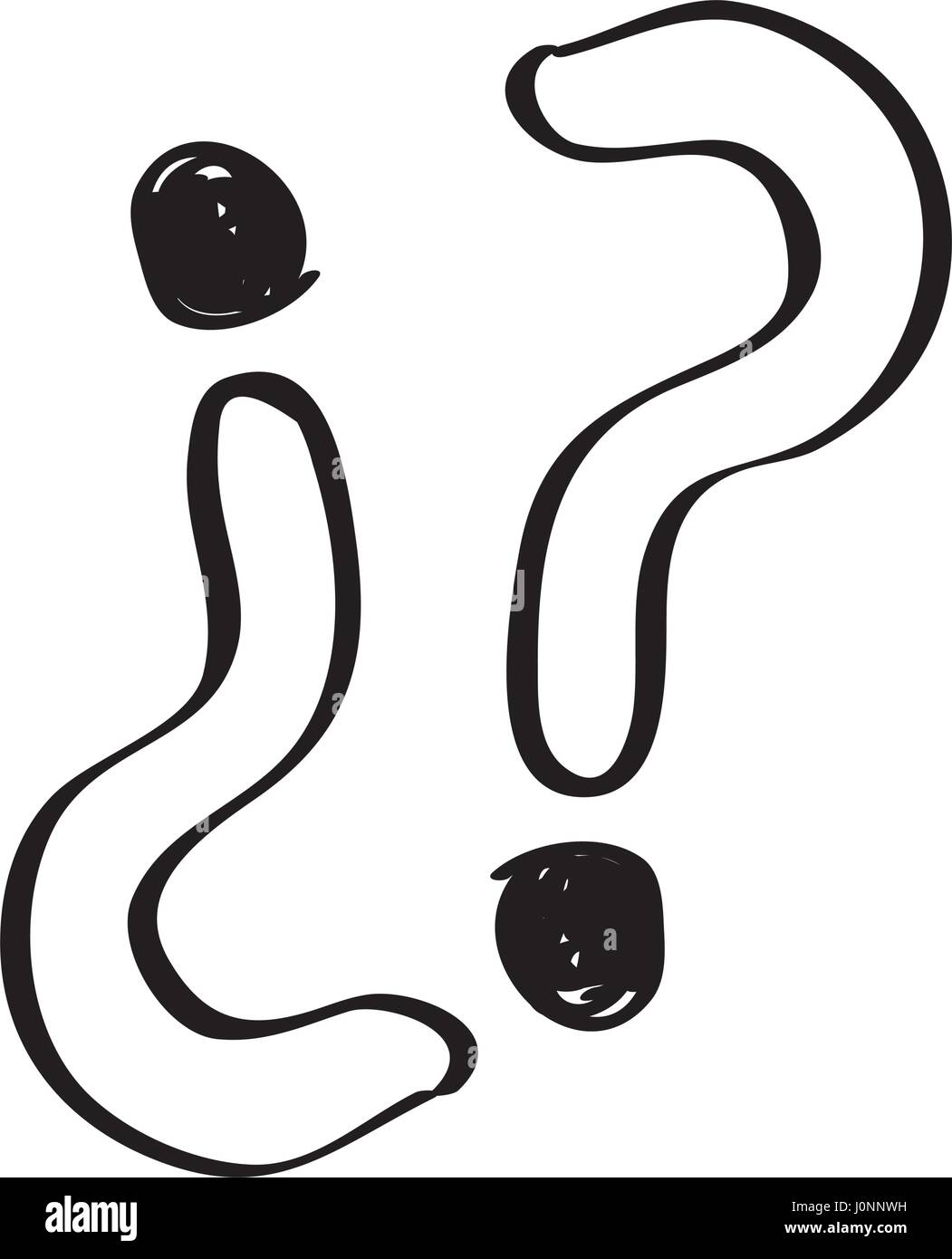 question marks isolated icon Stock Vector Image & Art - Alamy