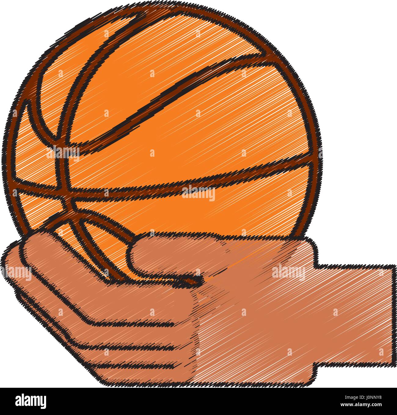 basketball balloon isolated icon Stock Vector Image & Art - Alamy