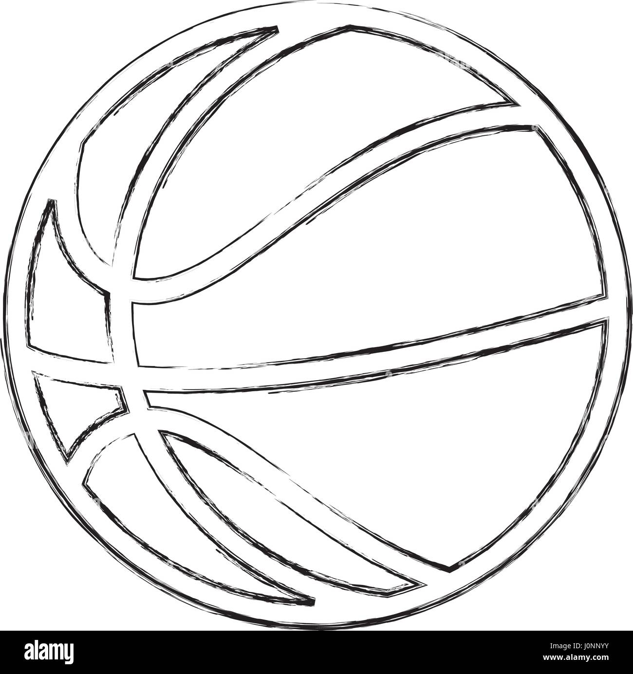 basketball balloon isolated icon Stock Vector Image & Art - Alamy