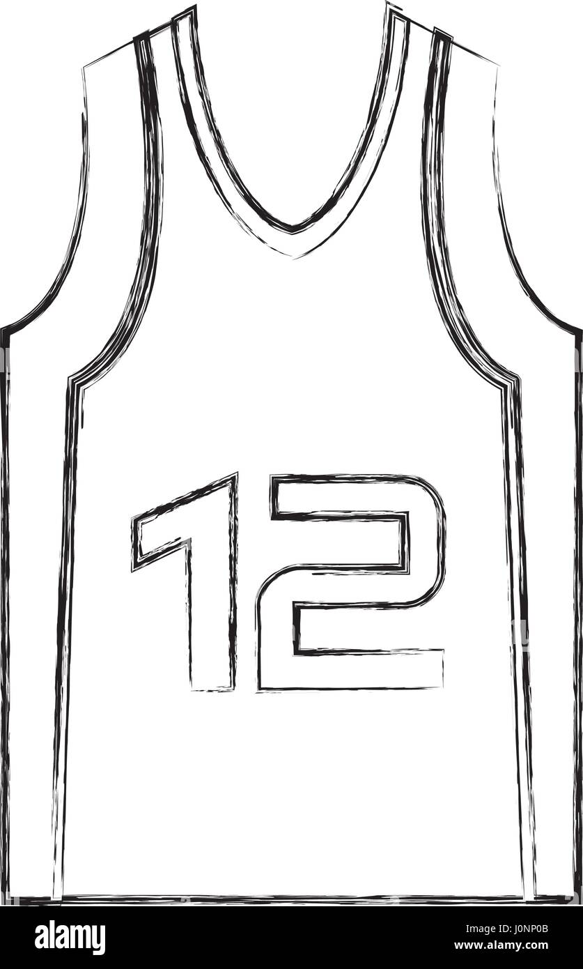 basketball shirt uniform icon Stock Vector Image & Art - Alamy