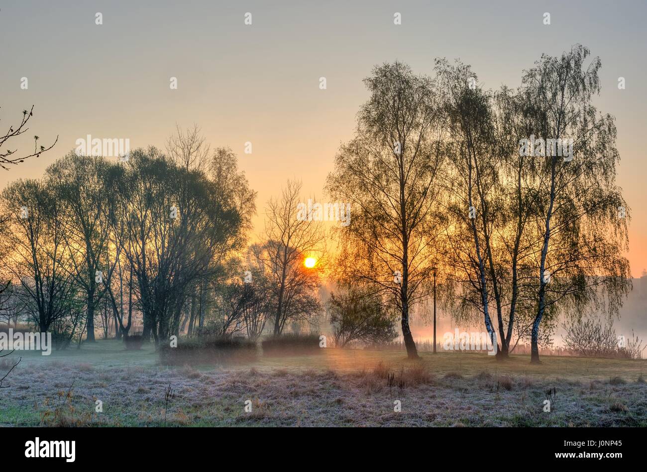 Calm urban landscape hi-res stock photography and images - Alamy