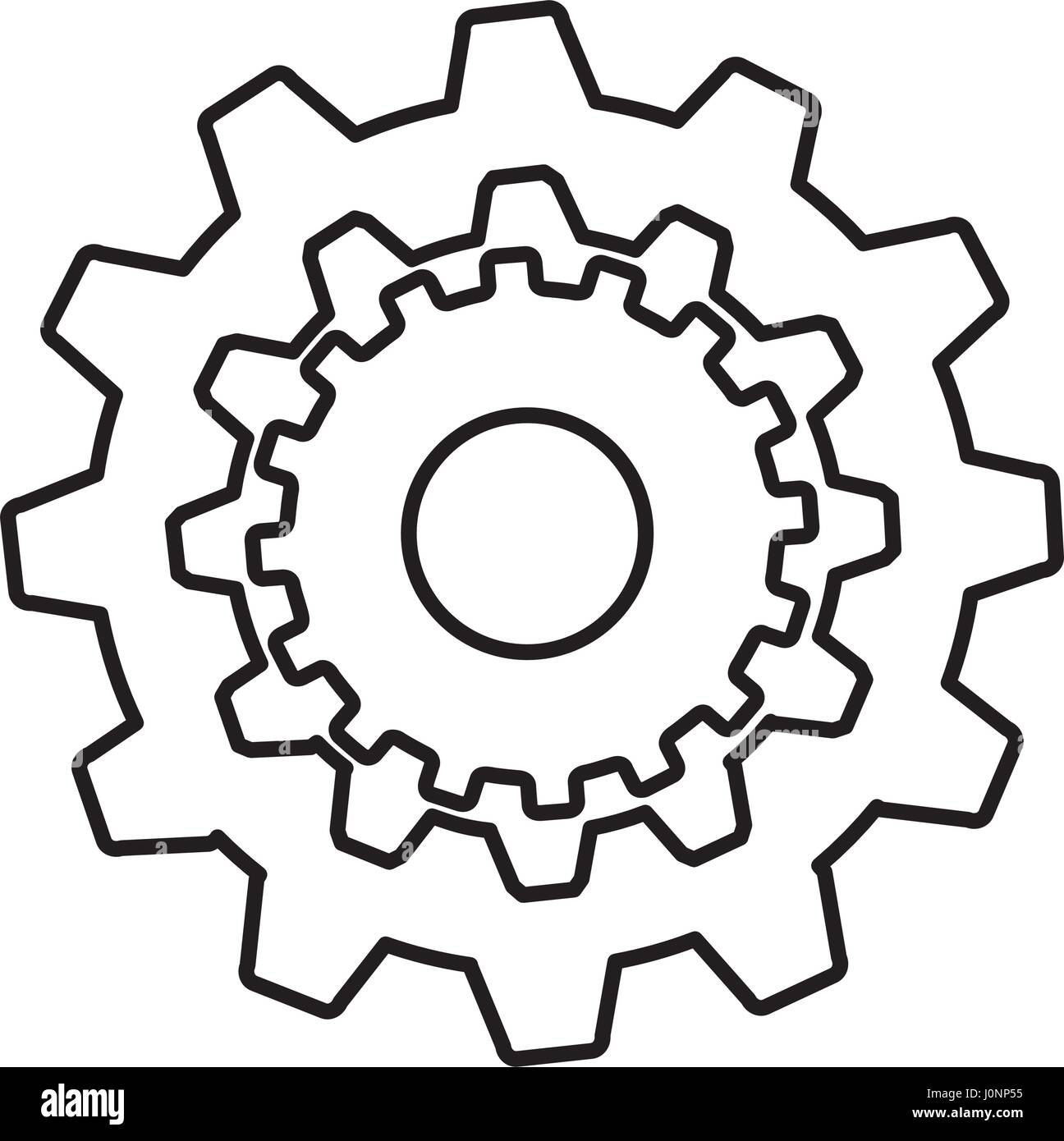 gear settings setup icon Stock Vector Image & Art - Alamy